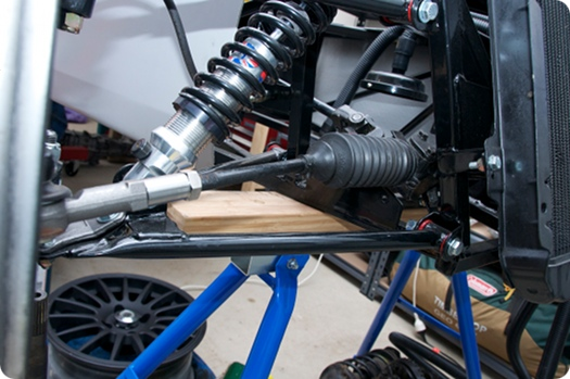 Steering column pt.4 - Universal rubber and the finish - Arrow Clubman